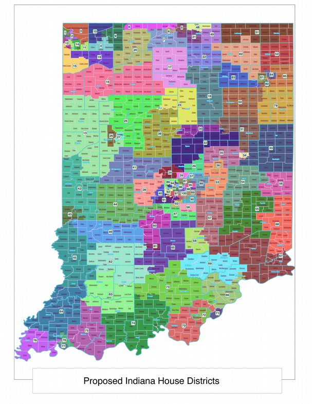 Indiana Redistricting Maps Presented – WKVI Information Center