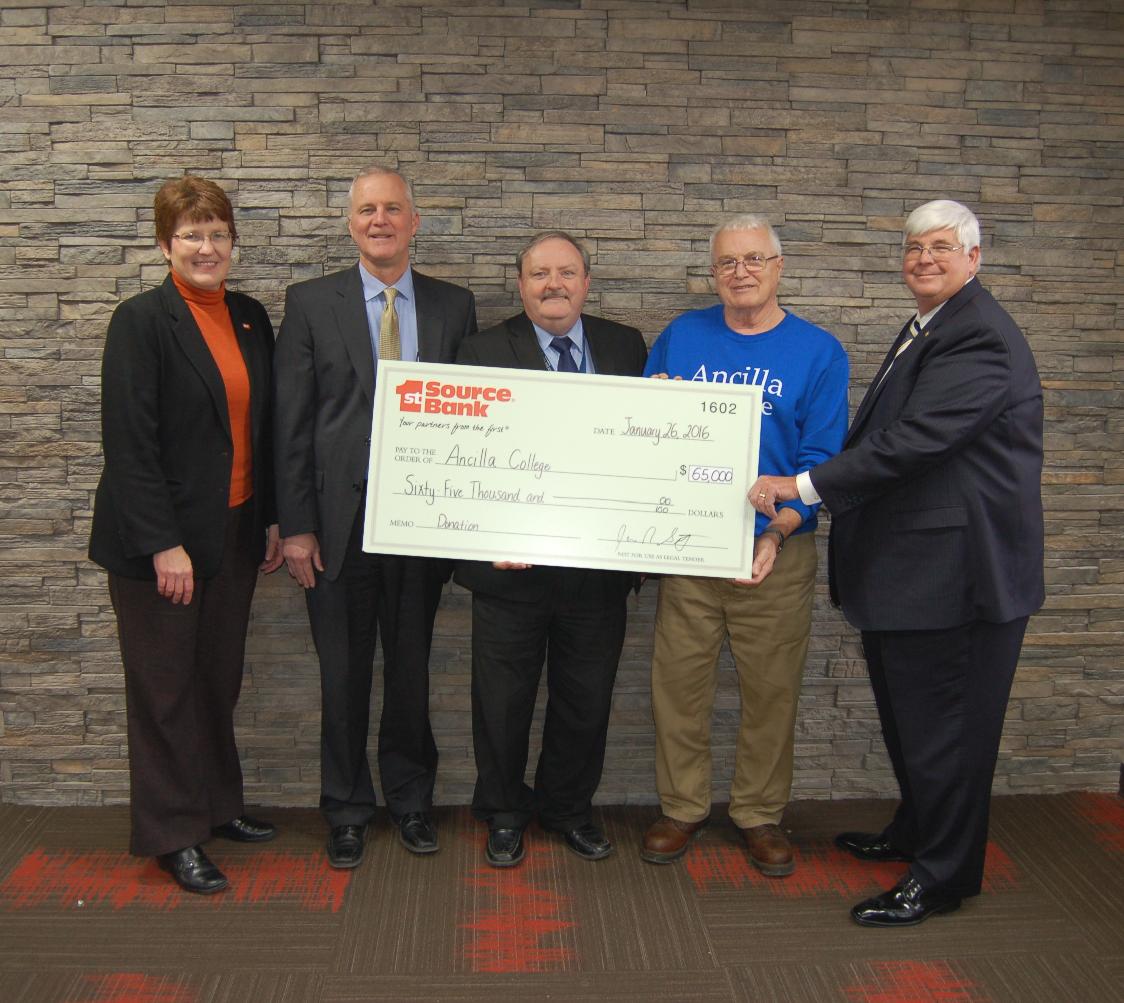 1st Source Bank Donates to Ancilla Comprehensive Campaign – WKVI ...